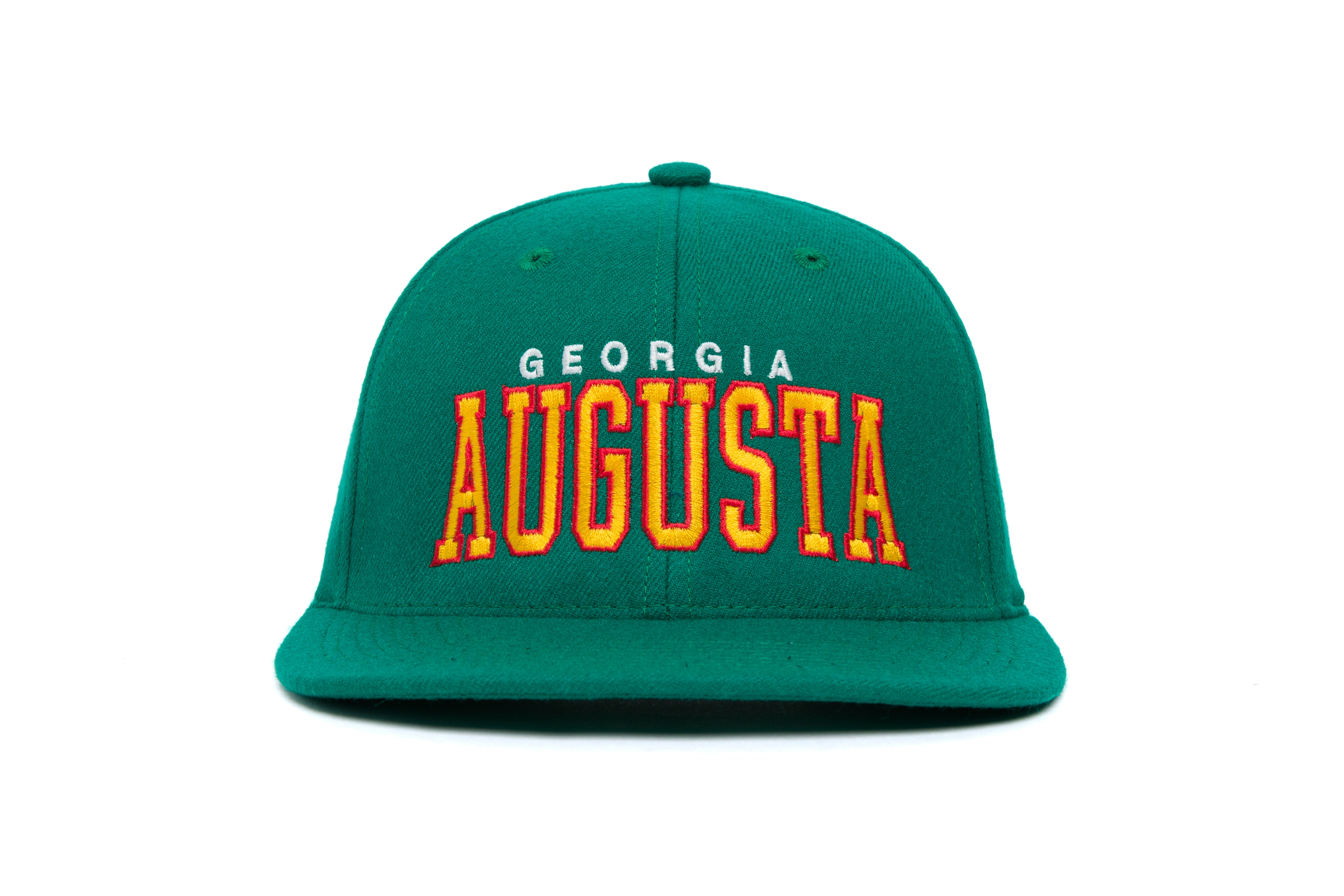 Augusta GA Hat | Unisex HOODHAT | Ball Field/Maize/Red | Georgia – HOOD®
